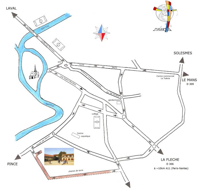 Plan d'accès | Ecole saint-Martin